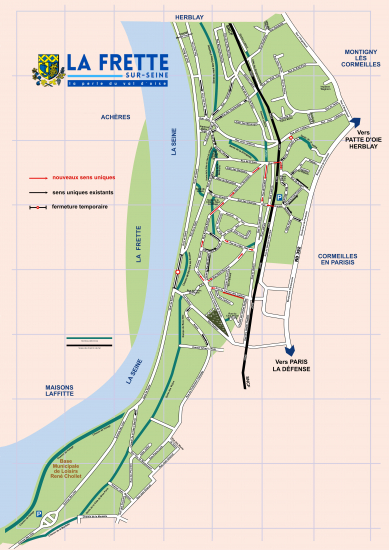 Plan de circulation | La Frette-sur-Seine